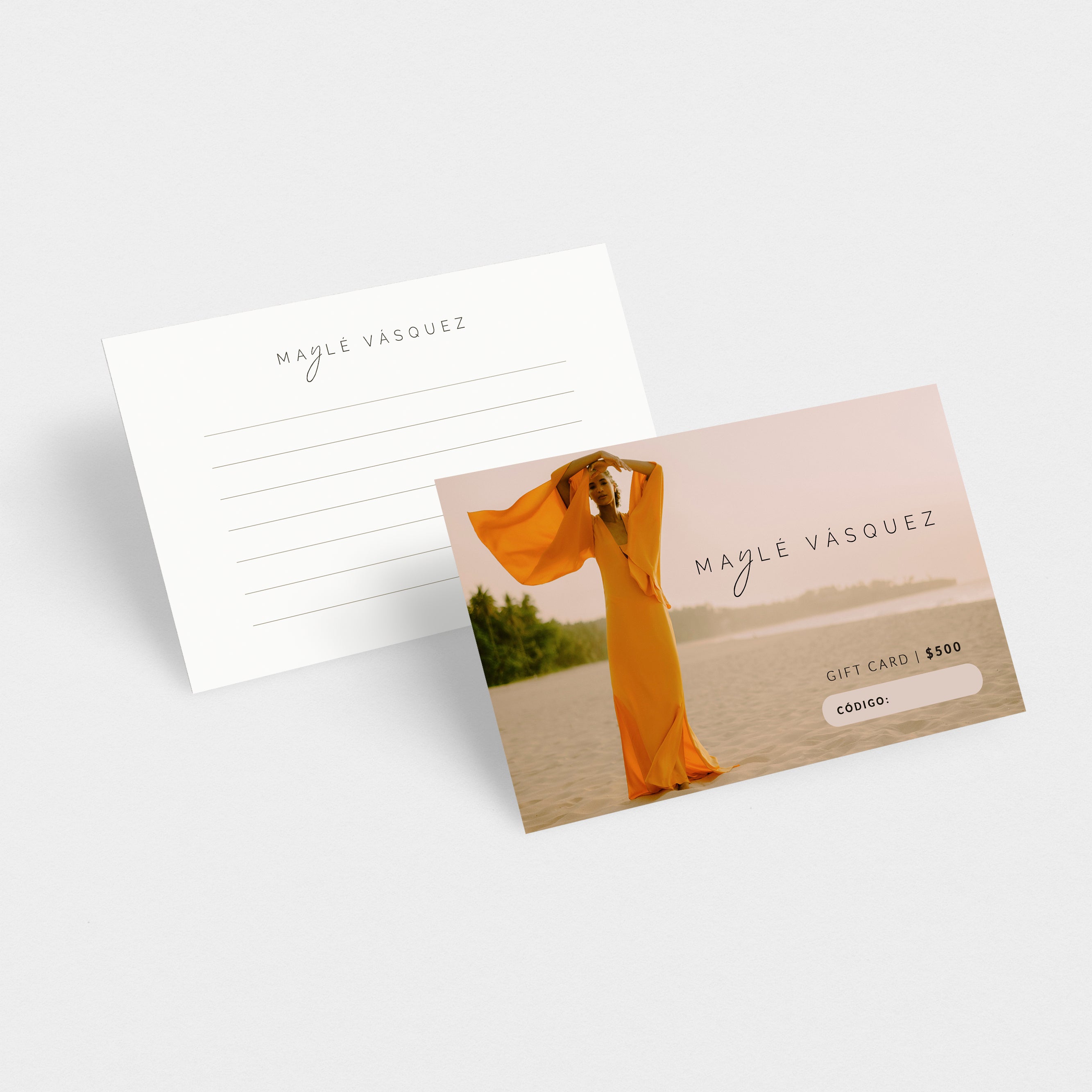 Maylé Vásquez Gift Card